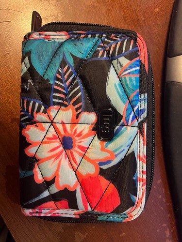 LUG Rodeo 2 Wallet Zip Around Organizer Wristlet RFID Quilted Resort ...