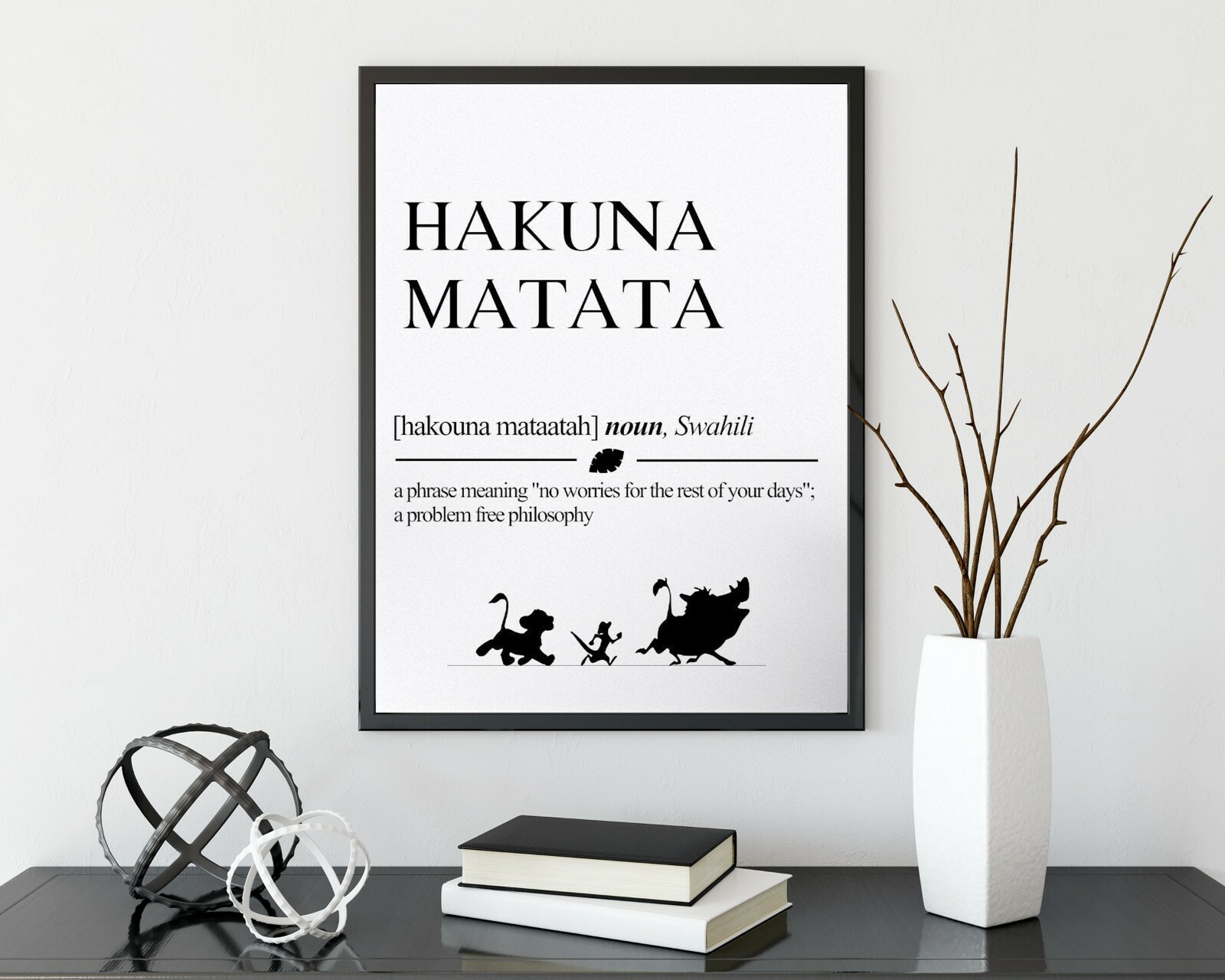 Hakuna Matata Wall Art