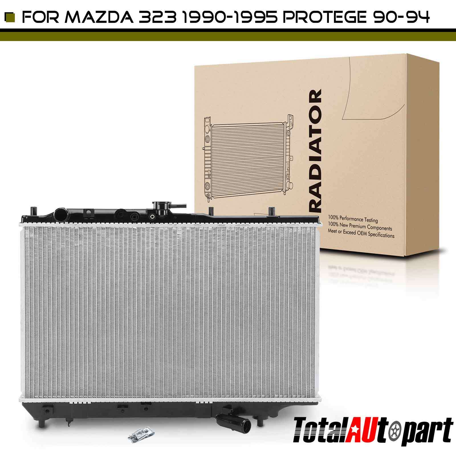Aluminum Radiator w/o Oil Cooler for Mazda 323 1990-1995 Protege 1990 ...