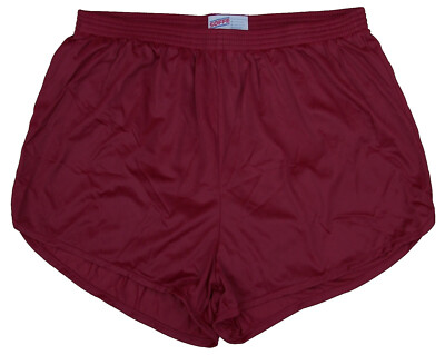Red Nylon Soffe Ranger Panties Silkies Running Track Shorts - Men's ...