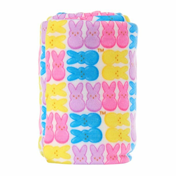 Peeps Easter 8" Yellow Bunny Plush & Blanket Throw Set ~ NWT | eBay