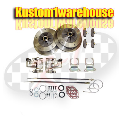 Rear disc brake conversion kit for 5 lug VW Volkswagen w/emergency ...