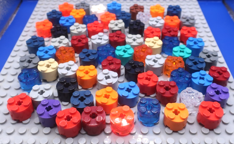 LEGO 2x2 ROUND BRICK 3941 /6143 x70 | eBay UK