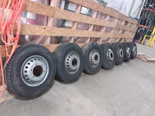 2021 Mercedes Benz Sprinter Van Dual Rear Wheel Set of 7 wheels and ...