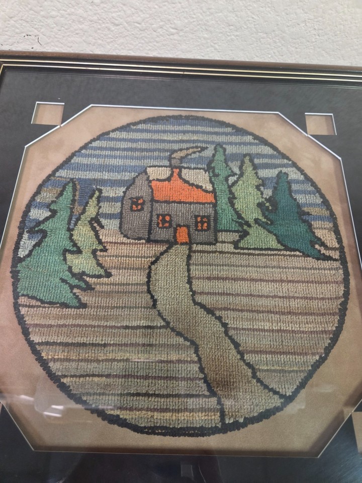 FRAMED 1930's GRENFELL LABRADOR FOLK ART MADE IN CANADA | eBay