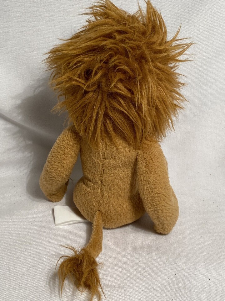 Ty 6” Alex The Lion Madagascar Movie Stuffed Animal Plush | eBay