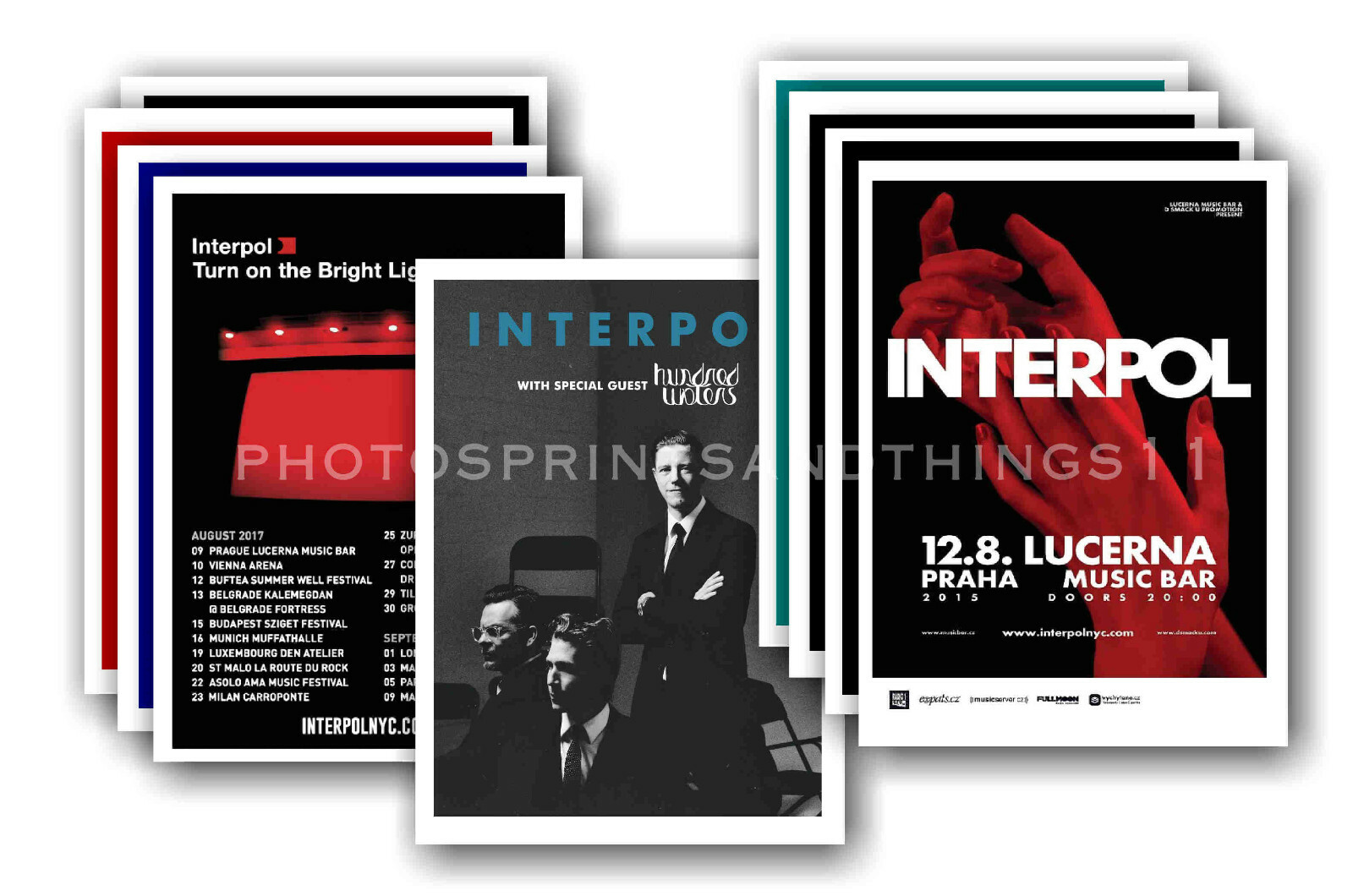 INTERPOL - promotional posters - collection of 10 postcards # 1 | eBay