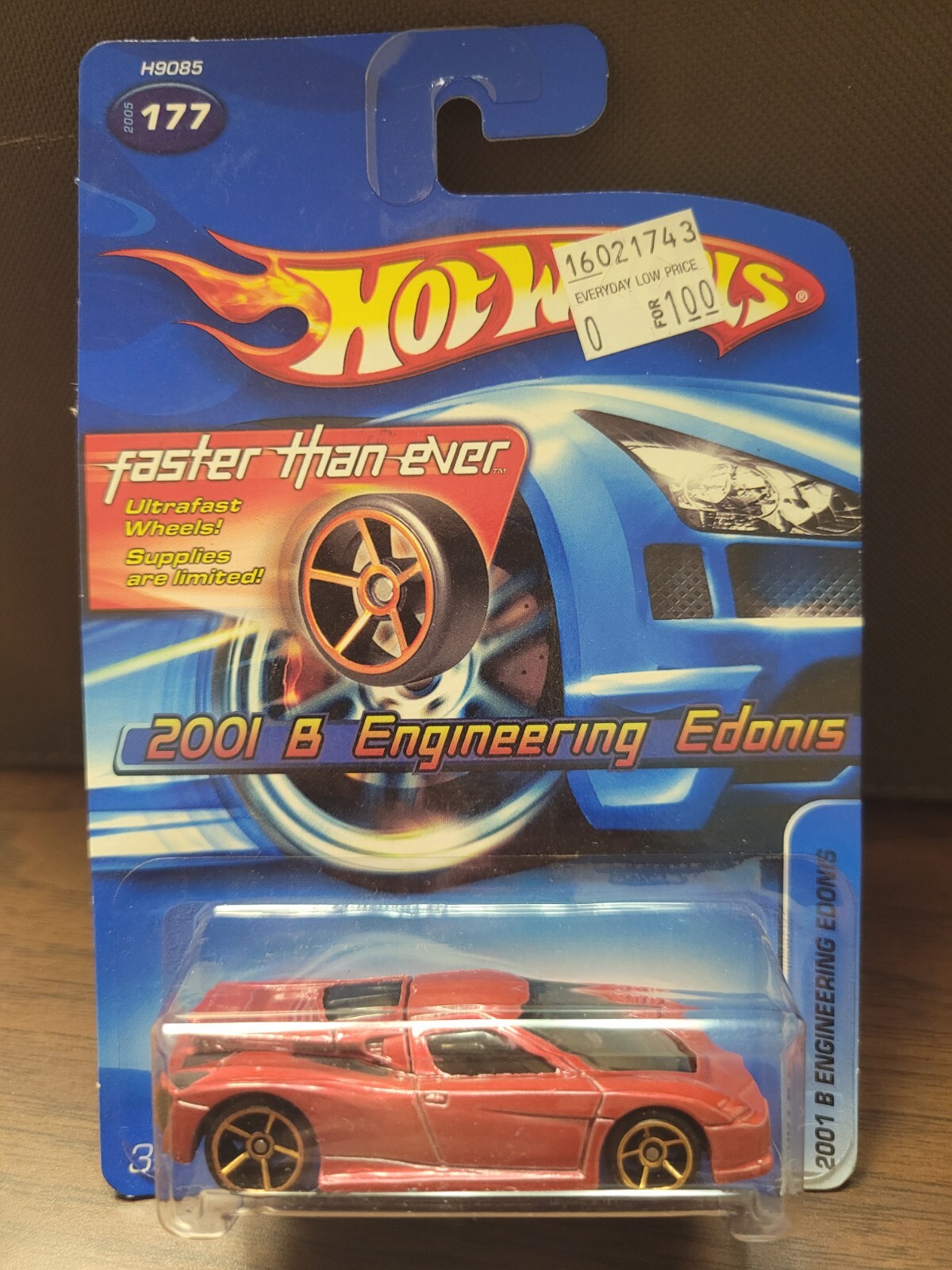 2005 Hot Wheels Collector #177 2001 B ENGINEERING EDONIS Red | eBay