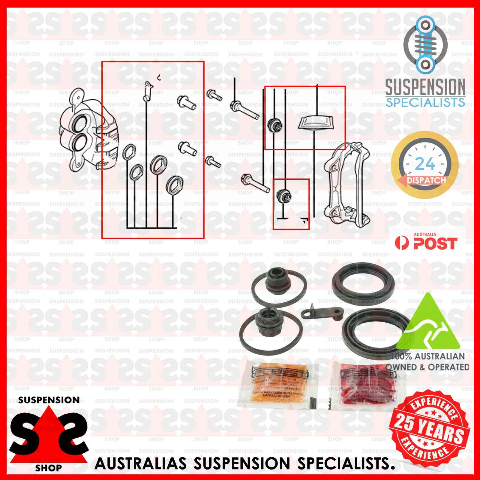 Front Axle Repair Kit, Brake Caliper Suit LAND ROVER Range Rover Iii ...