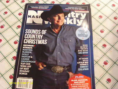 George Strait Covers Country Weekly Magazine December 2015 | eBay