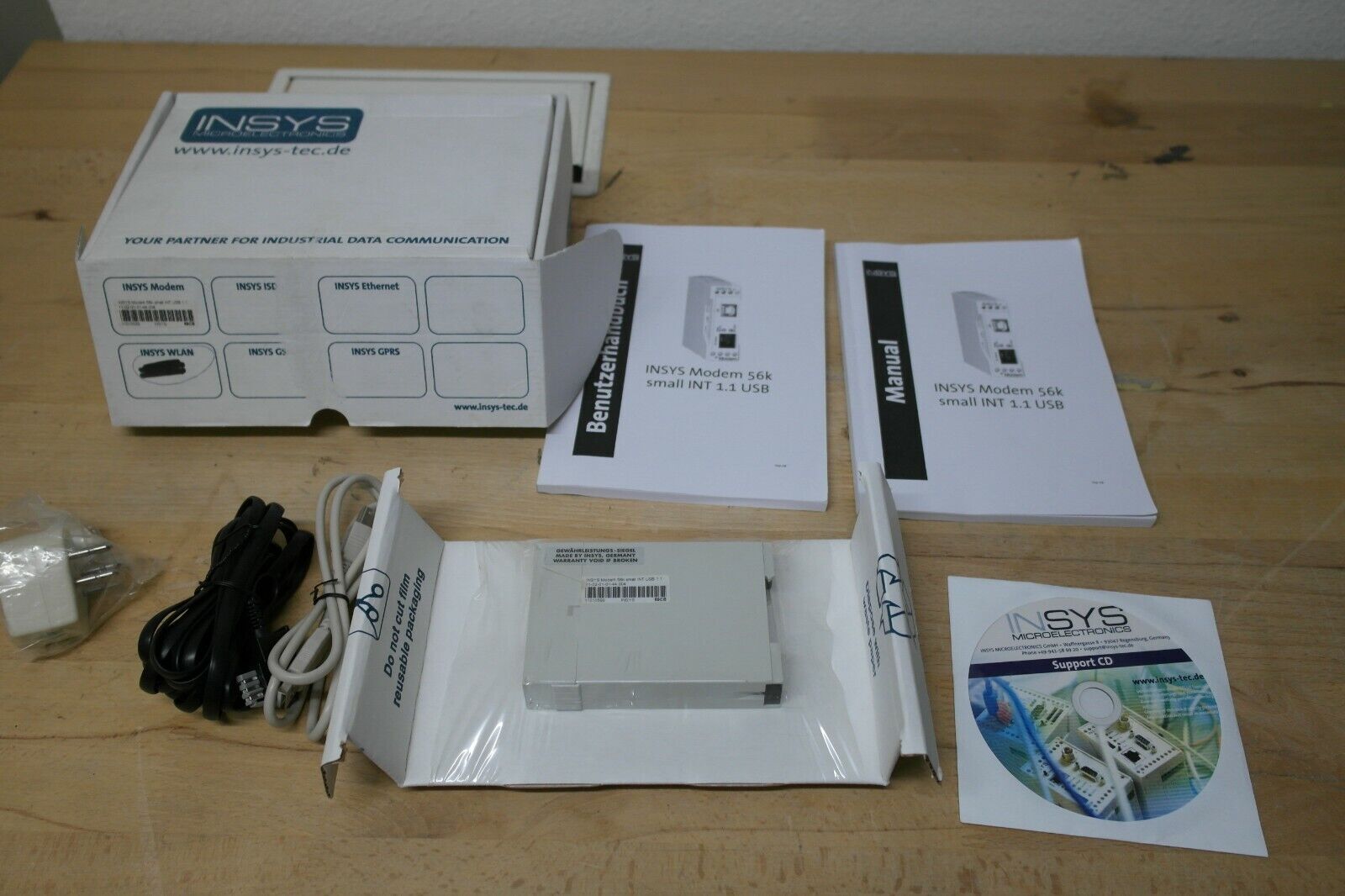 INSYS Modem 56k small INT 1.1 usb 11010599 | eBay