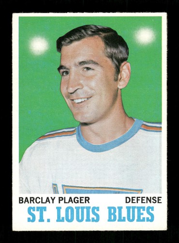 Barclay Plager 1970-71 Topps #99 St. Louis Blues Nice! | eBay