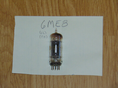 Zenith 6ME8 Vacuum Tube Tested Good Used USA Zenith or Other | eBay