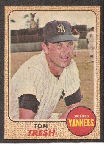 Tom Tresh 1968 Topps Venezuela #69 Very Rare Venezuelan card *Set Break ...