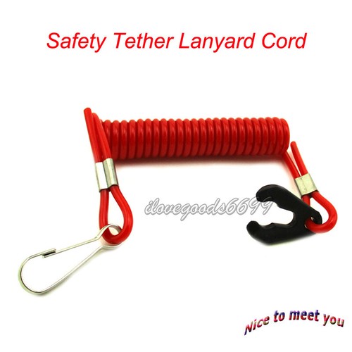 Safety Tether Lanyard Cord For Kill Switch Jet Ski Boat Yamaha Raptor ...