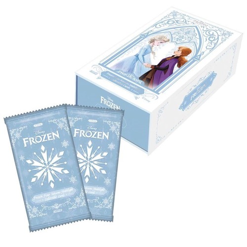 Disney Frozen Collection Trading Card Anna Elsa Hot Box Sealed 1 Box 10 ...