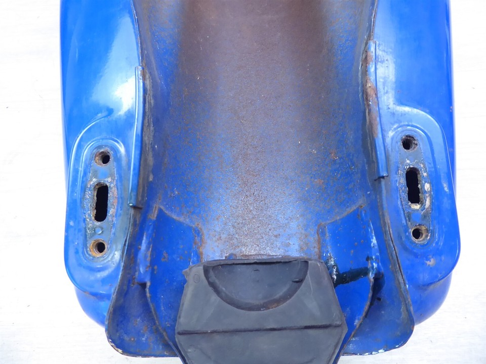1976 Yamaha XS650 Y393-1) blue gas petrol fuel tank | eBay