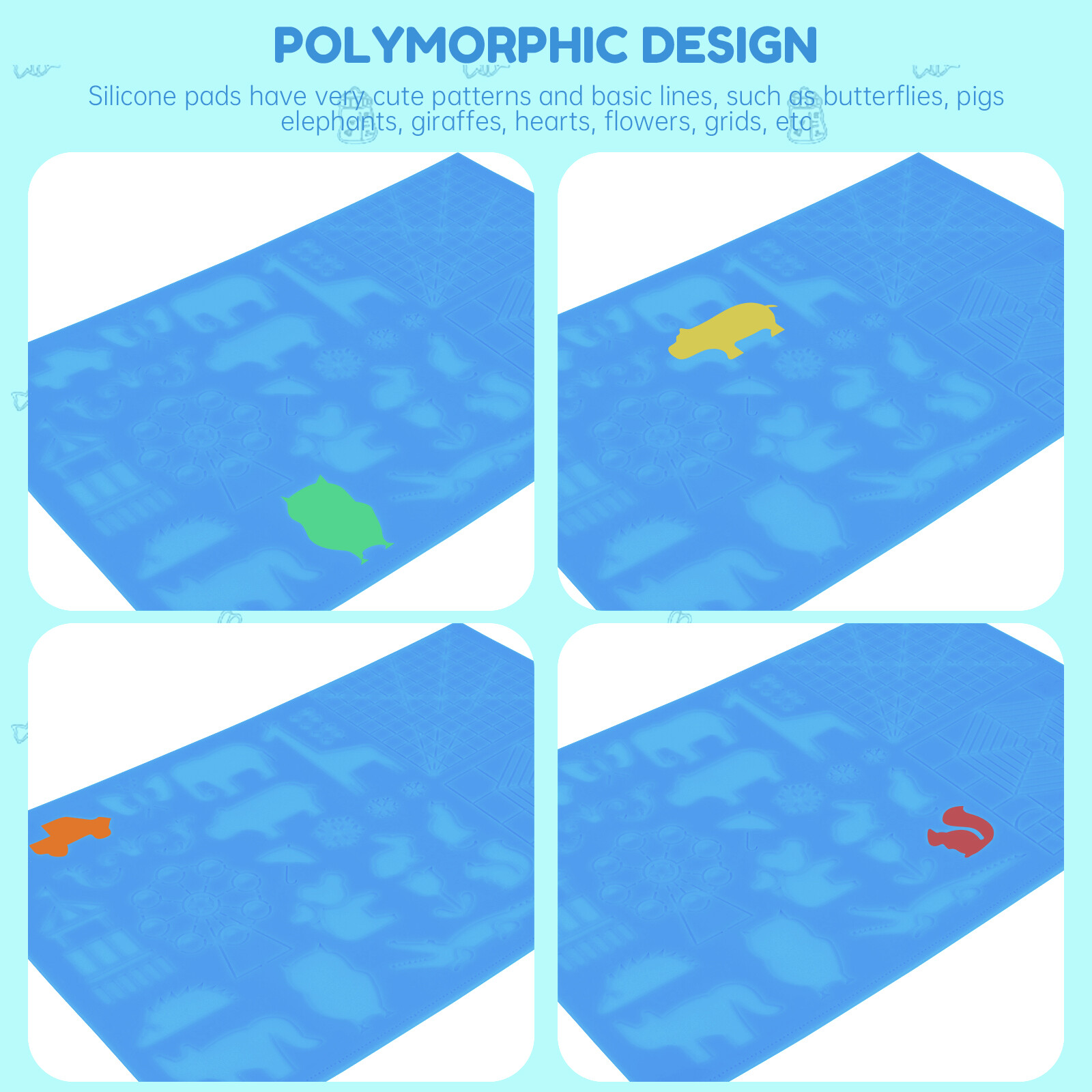 3D Pen Mat with 2 Finger Protectors Heat-Resistant 3D Pen Drawing Pad ...