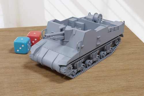 M7 Sexton - 3D Printed Miniature Wargaming Combat Vehicle - 28mm / 20mm ...