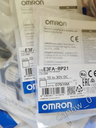Omron M18 Photoelectric Sensor (E3FA-RP21) for sale online | eBay