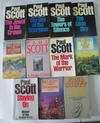 Paul Scott lot of 11 books | eBay