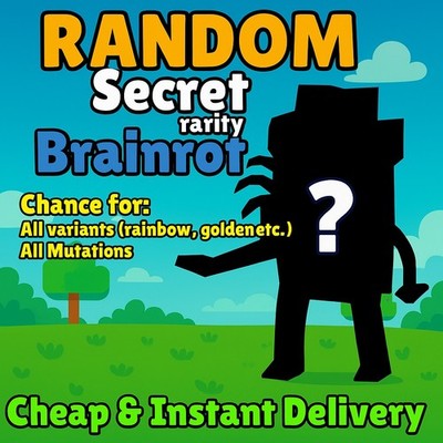 Random Secret Brainrot | BRAINROT | STEAL A BRAINROT | eBay