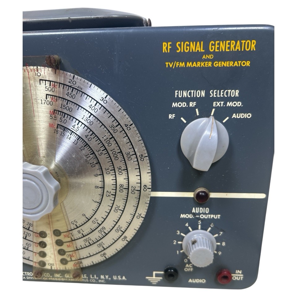 PACO G-30 RF Signal Generator and TV/FM Marker Generator (untested) | eBay