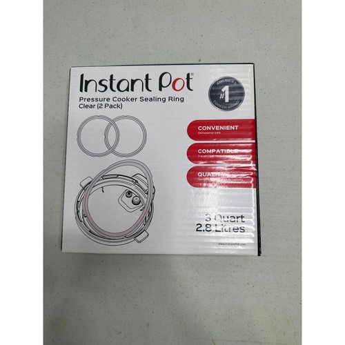 Instant Pot Sealing Ring Mini 3-Qt, Replacement Parts, Clear | eBay