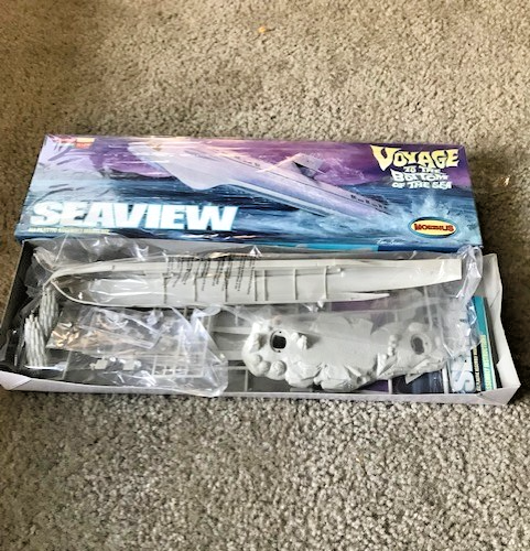 Moebius Models 1:350 Seaview Submarine Voyage to The Bottom of The Sea Model Kit | eBay