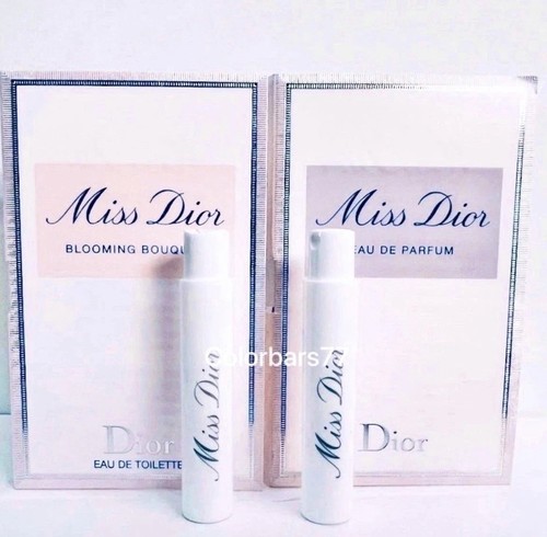 Christian Dior Miss Dior & Miss Dior Blooming Bouquet Perfume Samples ...