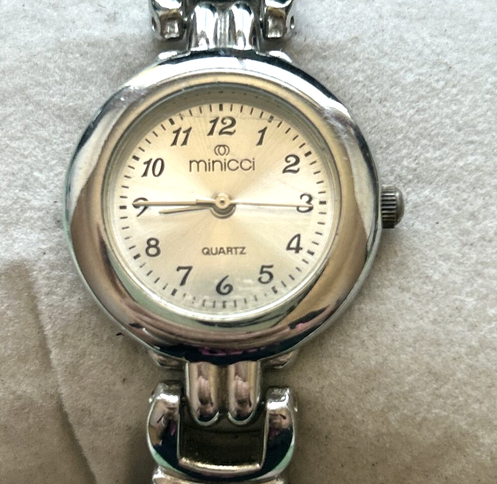 Minicci Womens Silver Tone Watch | eBay