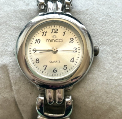Minicci Womens Silver Tone Watch | eBay