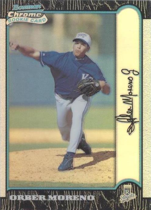 1999 Bowman Chrome - Orber Moreno #348 Refractor (RC) for sale online ...