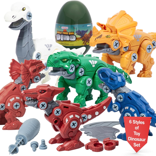 Take Apart Dinosaur Toys - Build Your Own Dino Kit - Mystery Egg ...