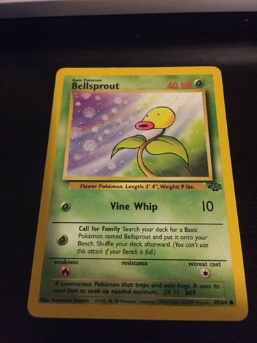 Pokemon TCG Bellsprout Jungle 49/64 Common NM/MINT | eBay