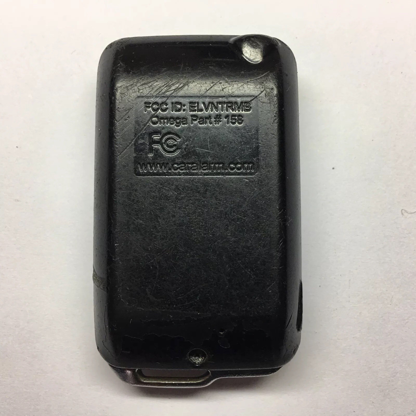 EXCALIBUR REMOTE FCC ID ELVNTRMB KEY FOB OMEGA # 158 2WAY LCD AL-185X ...
