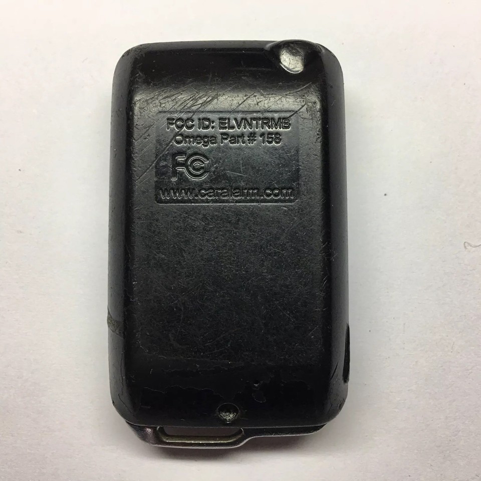 EXCALIBUR REMOTE FCC ID ELVNTRMB KEY FOB OMEGA # 158 2WAY LCD AL-185X ...