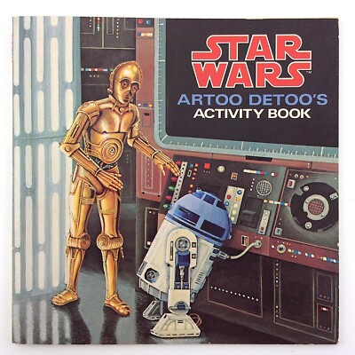 Star Wars Artoo Detoos Activity Book James Razzi 1979 Scholastic Book ...