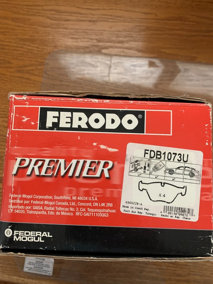 Ferodo FDB1073 Ferodo Premier Disc Brake | eBay