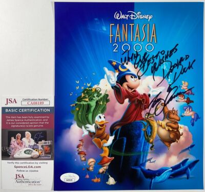 Tony Anselmo Signed Disney Fantasia 2000 8x10 Movie Poster Autograph ...