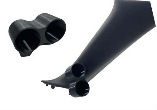 Universal 52mm 2" Dual Gauge Pod Dash / Pillar Mount Holder Meter Right ...