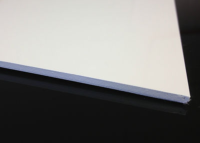 White Plastic PVC Sheet/Panel -Bathroom/Kitchen Sink/Oven Splashback ...