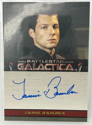 Jamie Bamber as Apollo Adama Autograph Card - Battlestar Galactica ...