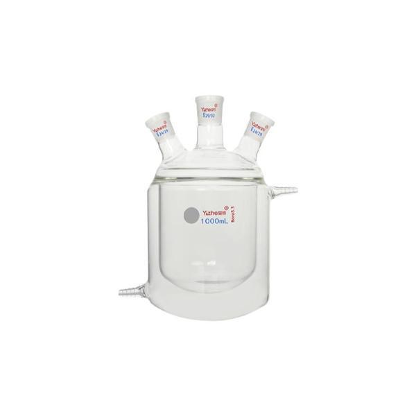 Customizable Joint Double Jacketed Flask 10ml-1000ml Lab Reactor Bottle ...