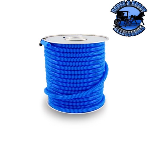 Heavy Split Loom Wire Covering, Protector–blue 1/4" 100 ft. Roll #TEC ...
