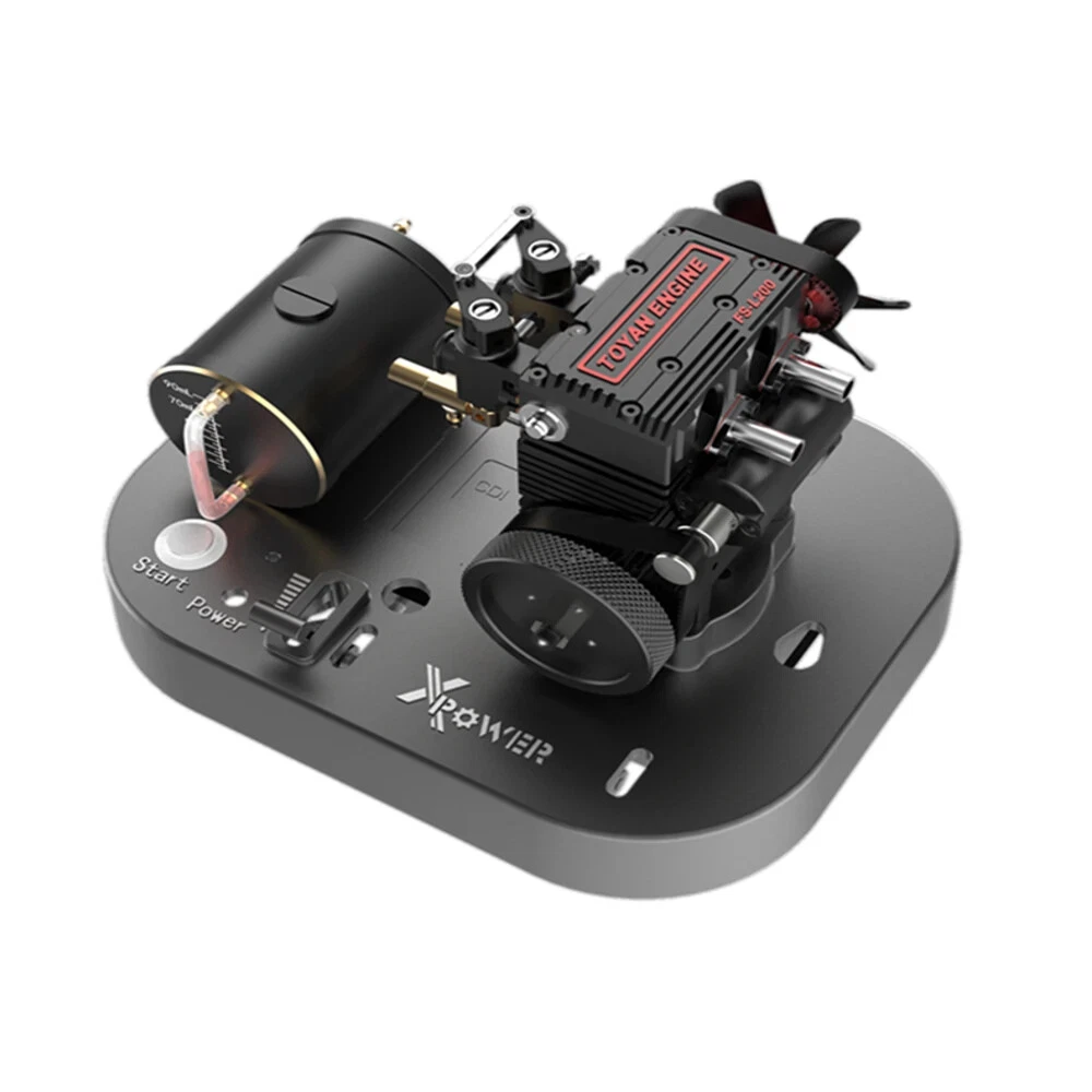 TOYAN FS-L200 V2 Four Stroke Nitro Engine 12V Miniature In, 54% OFF
