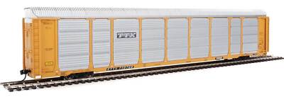 Walthers Proto HO Scale 89' Tri-Level Auto Carrier TTX/ETTX Flat ...