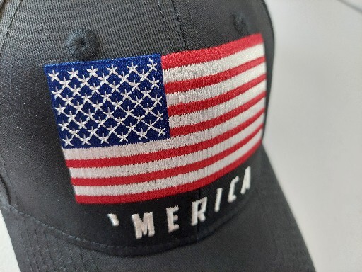 'Merica Flag Embroidered Hat Baseball Cap Black Hat New! | eBay