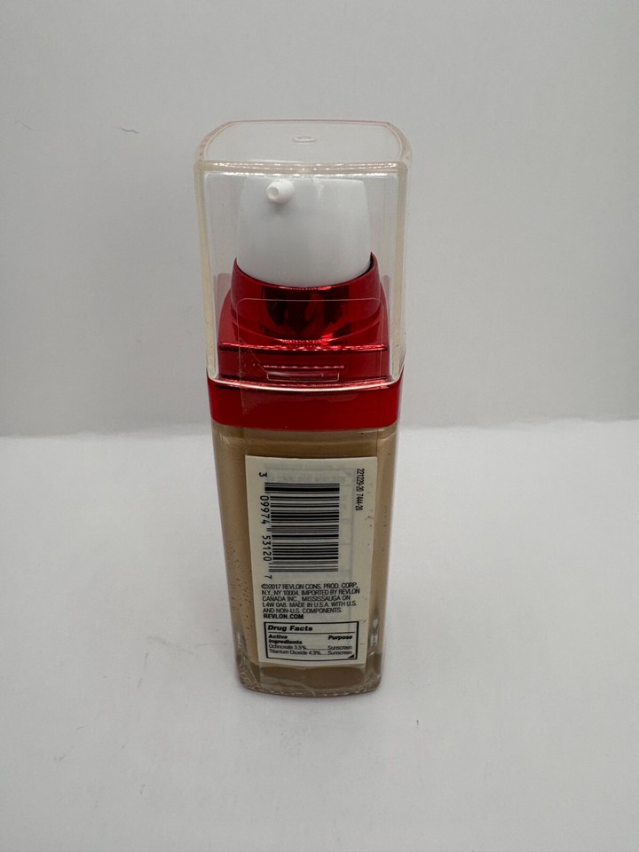 Revlon 20 Tender Beige Age Defying 3X Anti-Aging Foundation NEW ...