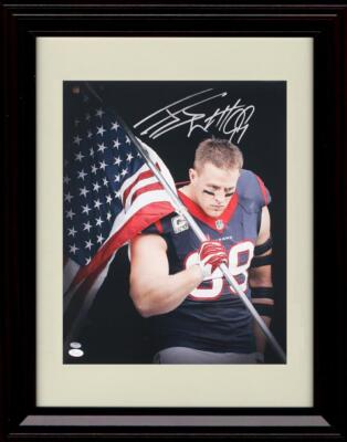 Unframed JJ Watt - Houston Texans Autograph Promo Print - Carrying the ...